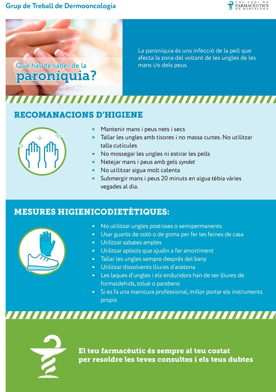 Què has de saber de la paroníquia - Farmaceuticonline